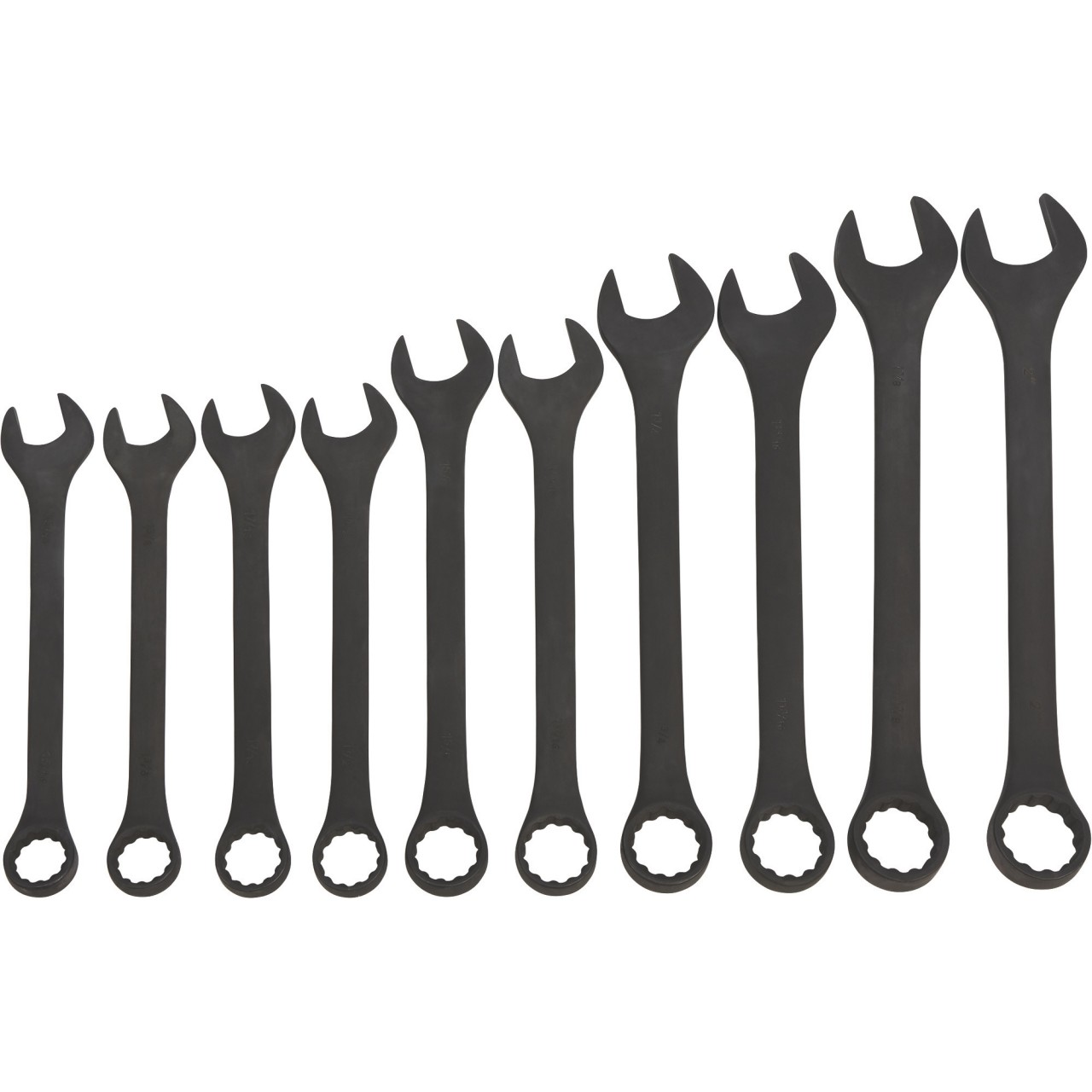 Ironton Jumbo Wrench Set 10-Pc., SAE