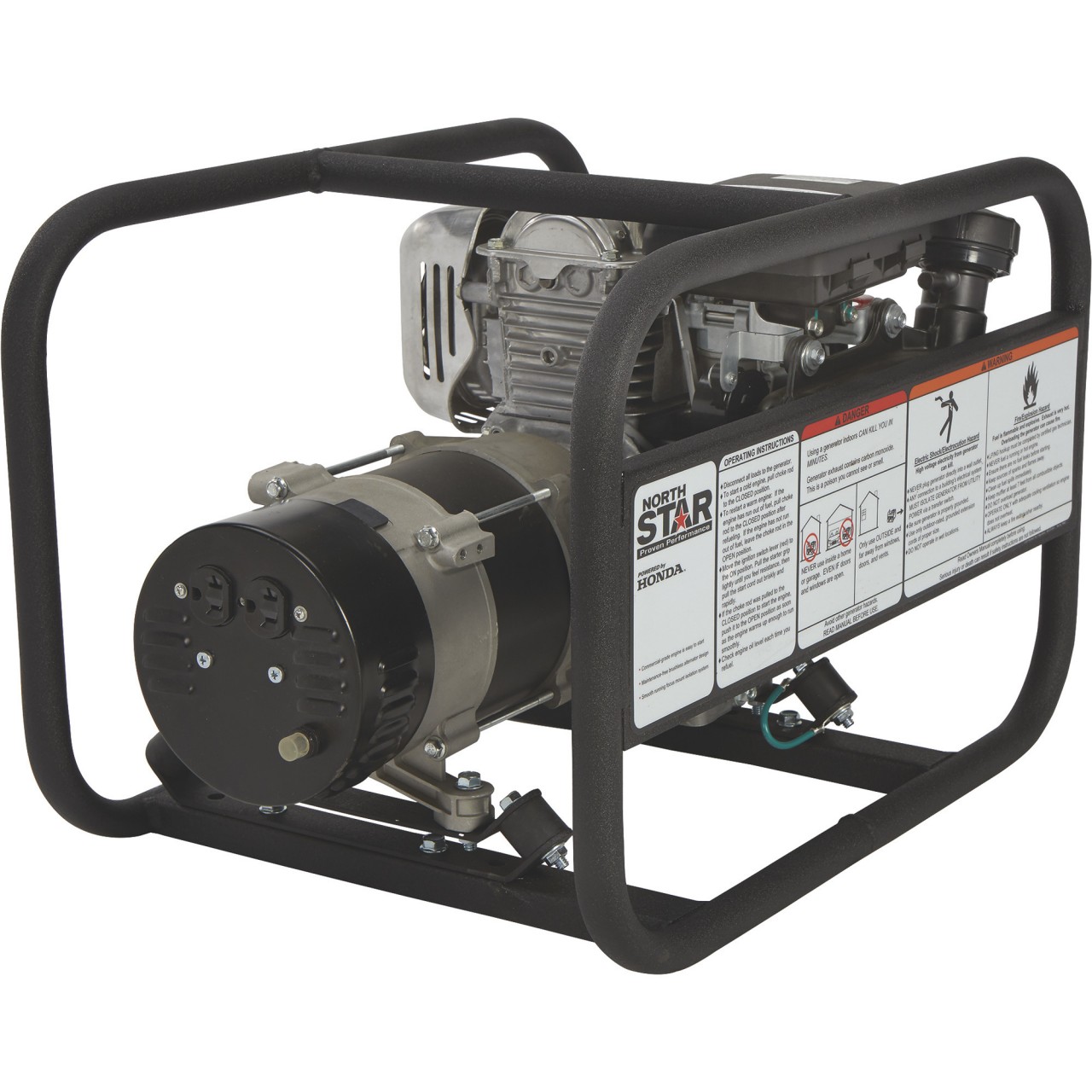 NorthStar Portable Generator 2700 Surge Watts, 2400 Rated Watts